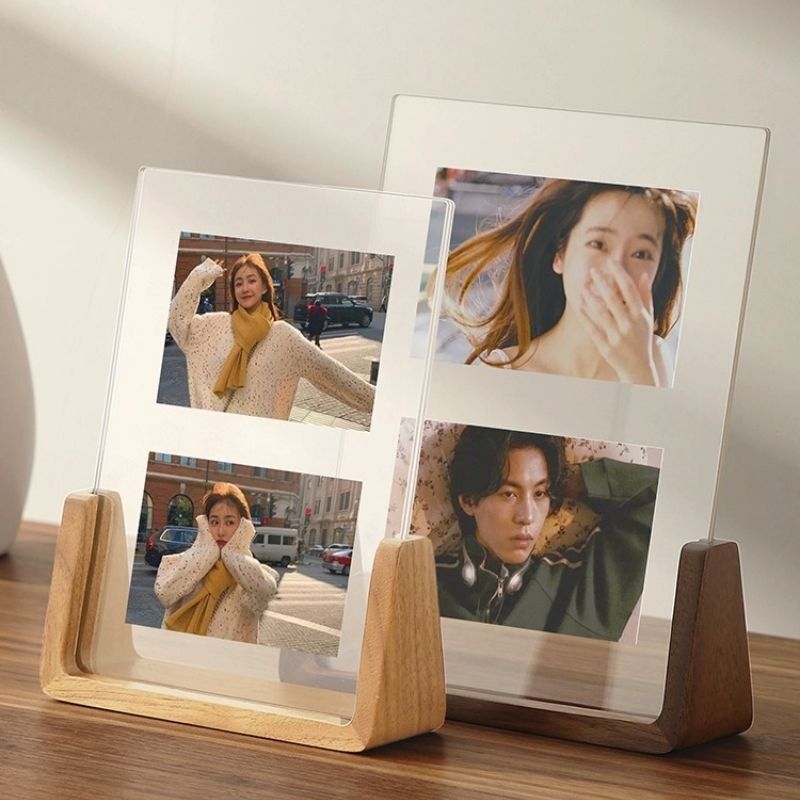 Wooden Base Acrylic Photo Frames Wholesale High Quality Customizable ...
