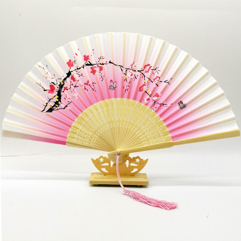 Buy Wholesale China Wholesale Custom Logo Printed Bamboo Folding Fan ...