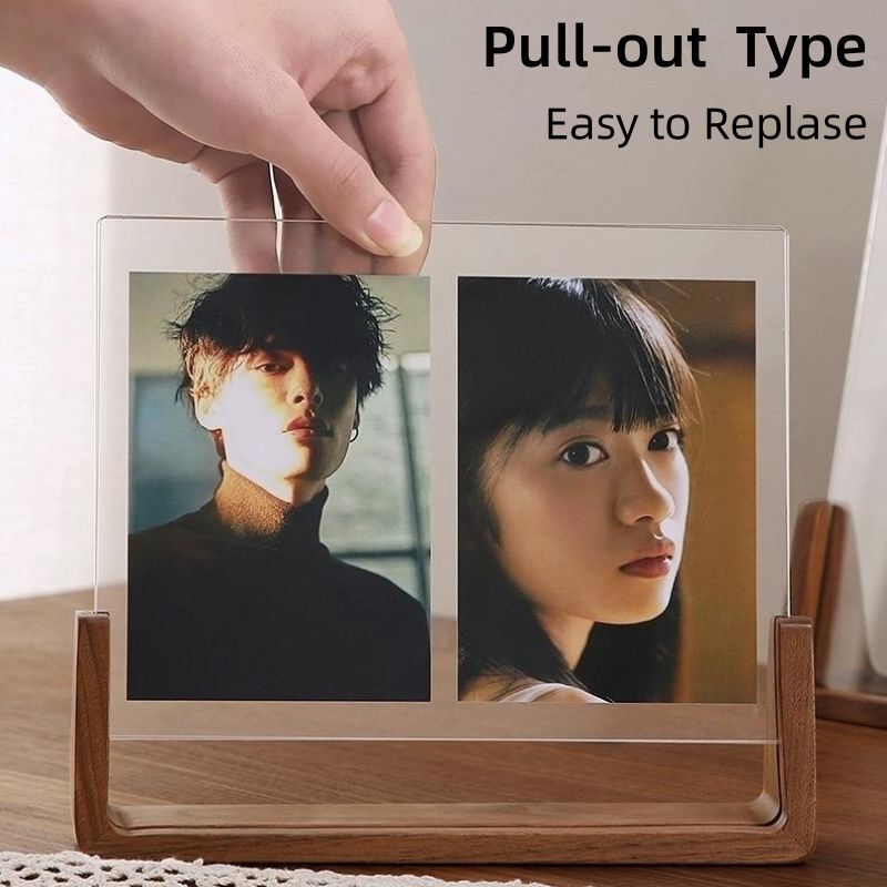 Wooden Base Acrylic Photo Frames Wholesale High Quality Customizable ...