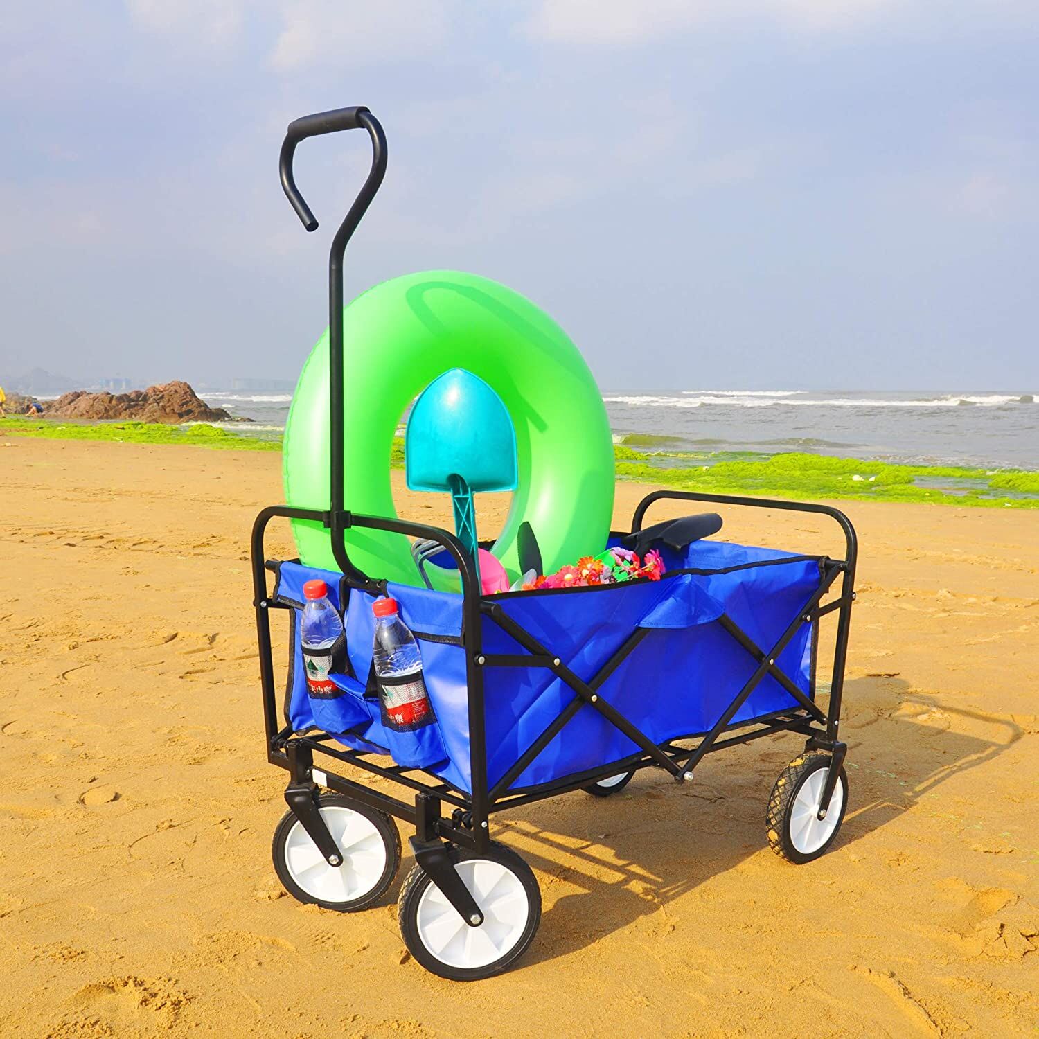 Camping Garden Beach Cart Trolley Folding Wagon - Expore China ...