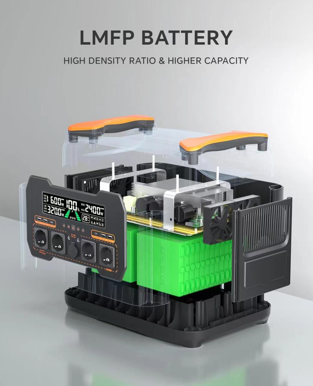 Buy Wholesale China Newsmy Factory 2400w 2kwh Lithium Cell Ups Function ...