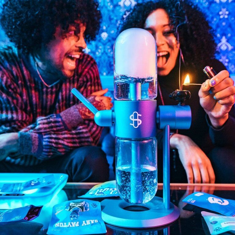 Wholesale Custom Logo 360 Gravity Hookah Cookies 2 In 1 Glass Aluminum ...