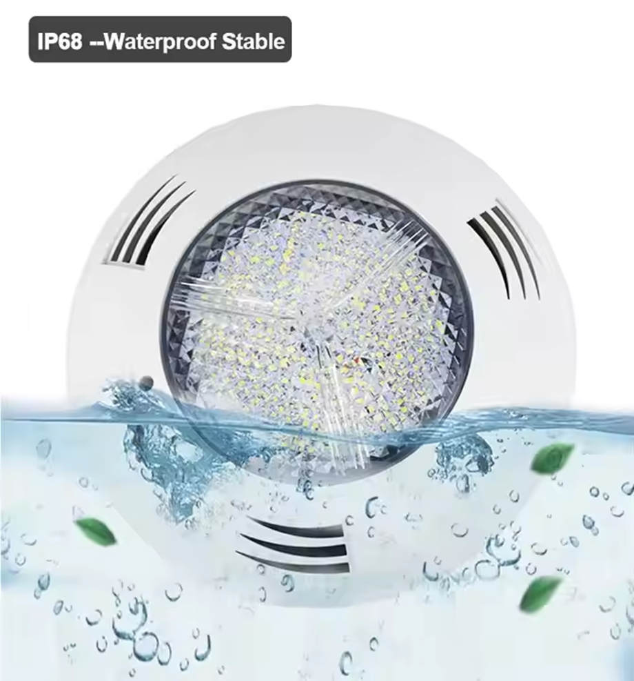 Factory 12v 15w Rgb Led Swimming Pool Light Waterproof Ip68 Underwater ...