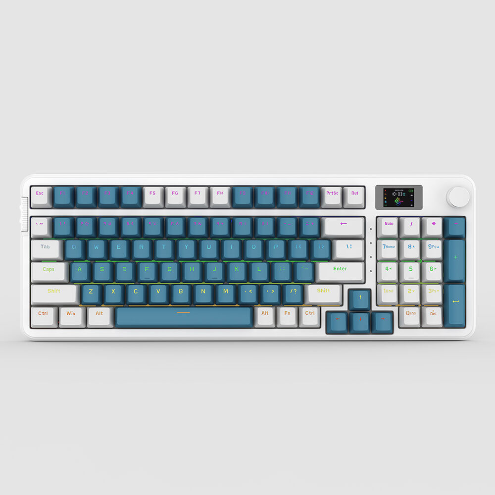 Mechanical Keyboards Supplier,96keys Rgb Led Lighting With Lcd ...
