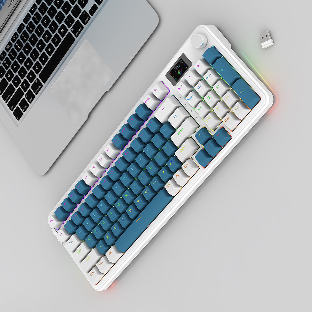 Mechanical Keyboards Supplier,96keys Rgb Led Lighting With Lcd ...