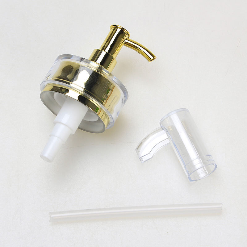 Buy Wholesale China Luxury Gold Plastic Dispenser Pump Liquid Soap Pump ...