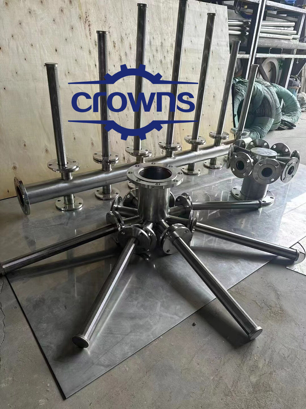 Buy Wholesale China Stainless Steel Wedge Wire Header Collectors Screen ...