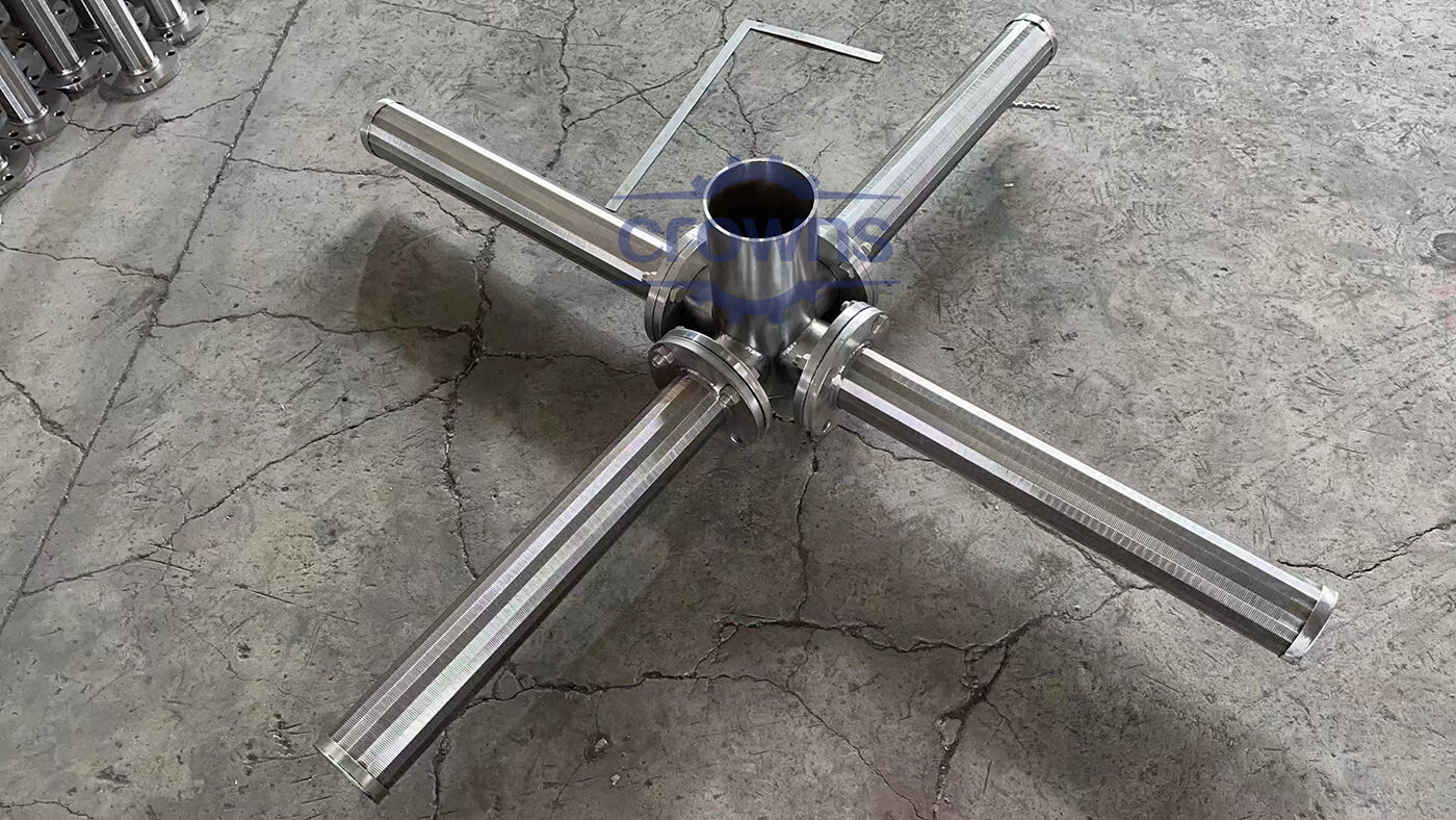 Wedge Wire Screen Inlet Outlet Hub Lateral Distributor Water ...