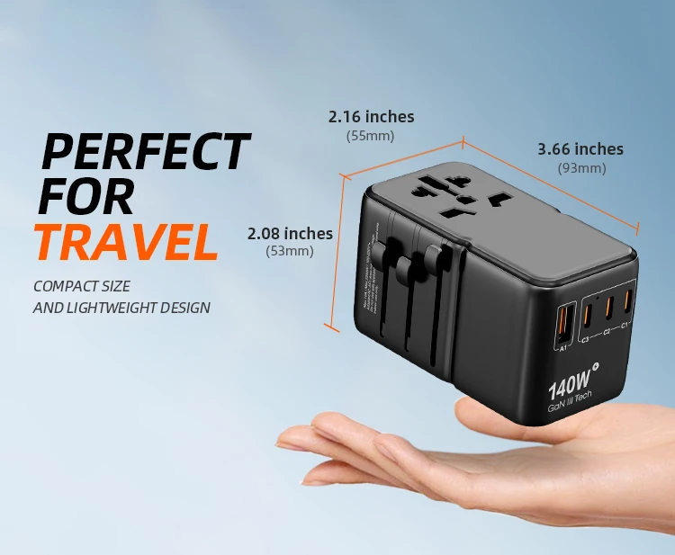 New Arrival 170w Universal Travel Adapter Power Adapter Travel Plug ...