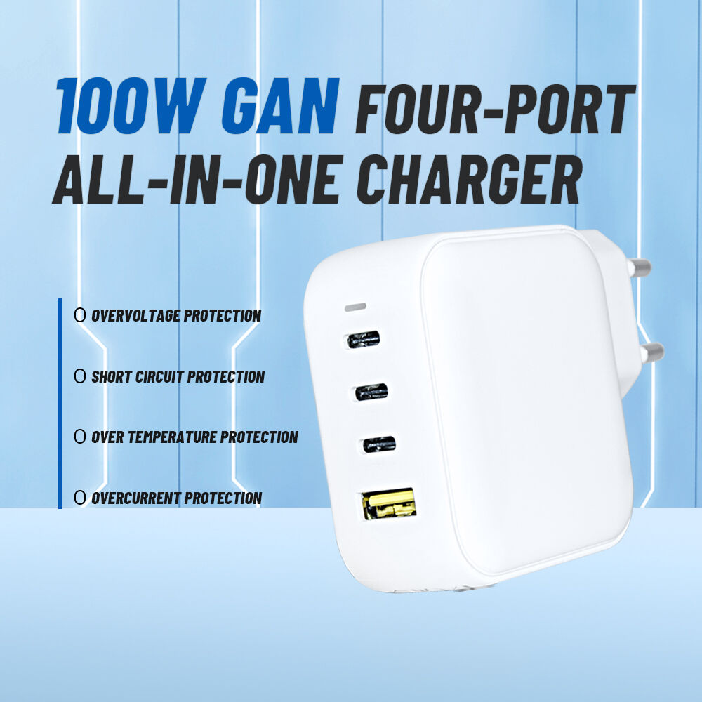 Buy Wholesale China Factory Price Eu 100w Gan Usb-a/c Charger & Power ...