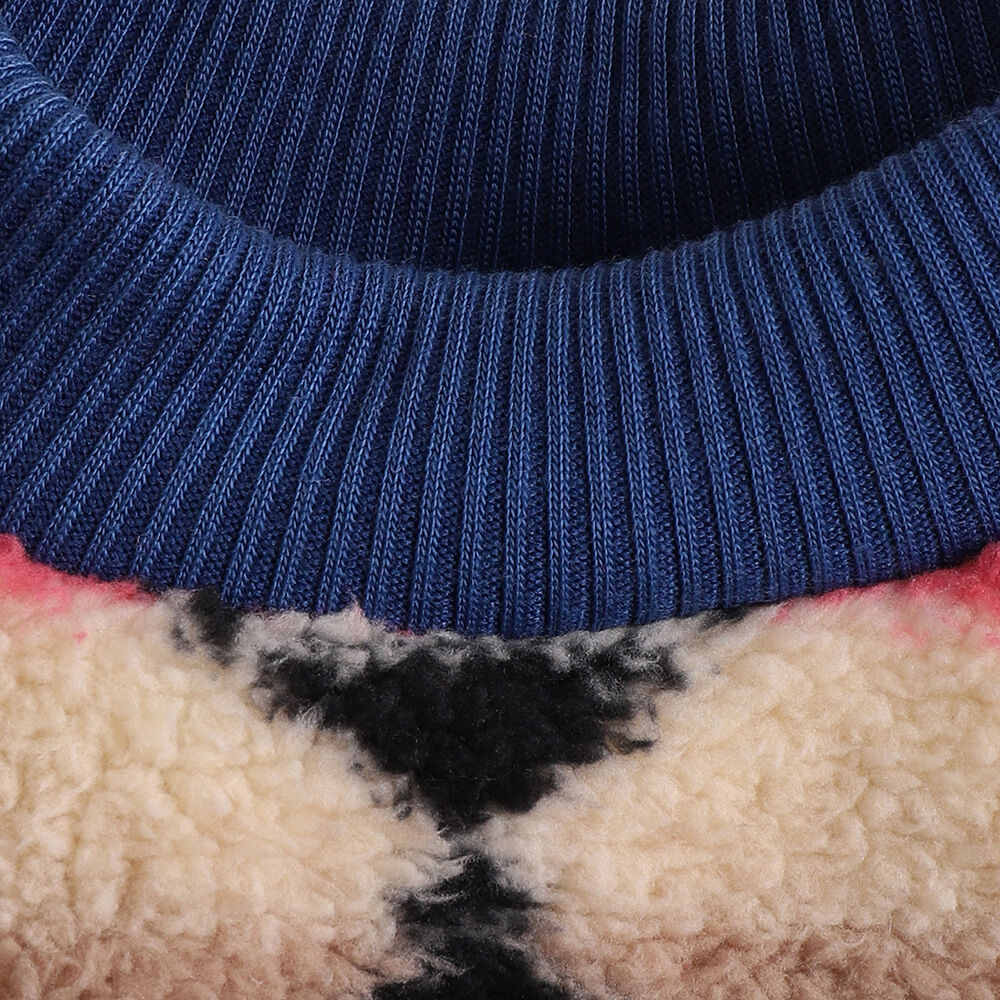 Polyester Autumn Winter Cute Dog Cat Sweater Stripe Plush Clothes Pet ...