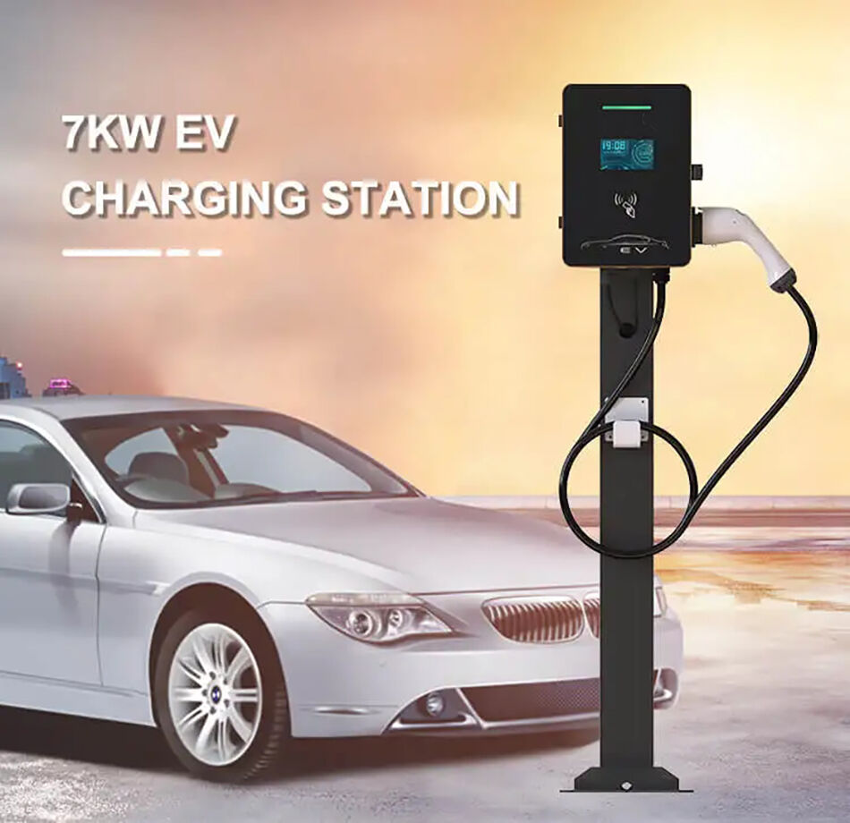 Charger Floor-mounted Station Ev Ocpp Ev Charging Station, Ev Charing Piles, Portable Power ...