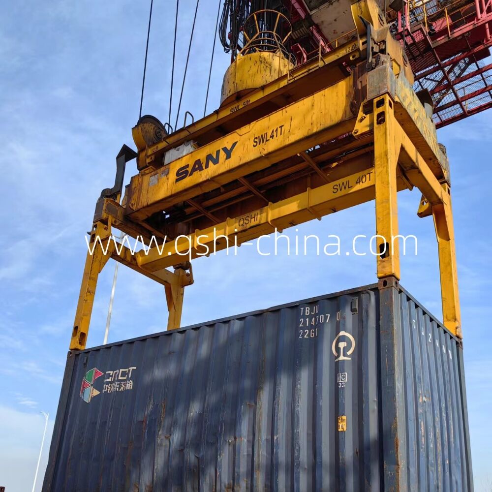 Qshi 20ft 40ft 45ft Over Height Telescopic Port Container Spreader - Buy China Wholesale Over ...