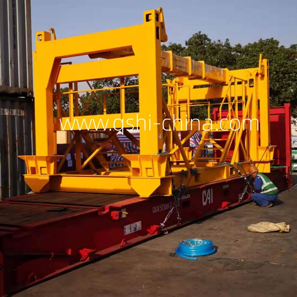 Qshi 20ft 40ft 45ft Over Height Telescopic Port Container Spreader ...