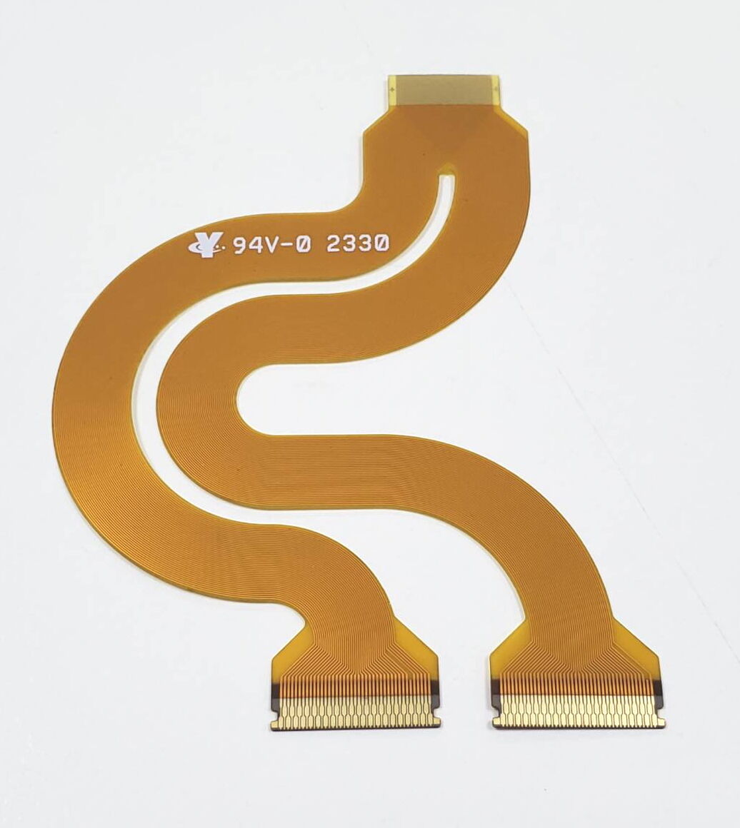 1l Fpcb, 1mil Pi, 0.5oz Cu, Size:54x42.70mm, Coverlay, Stiffener(pi), Trace Width 2.95mil/trace ...