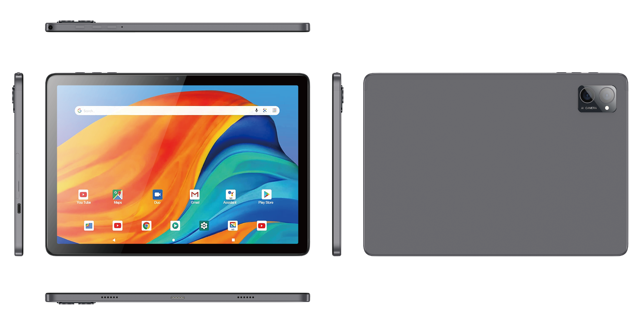 Buy China Wholesale 10.1inch Slim Metal Touch Screen 4g Lte Android 15 ...