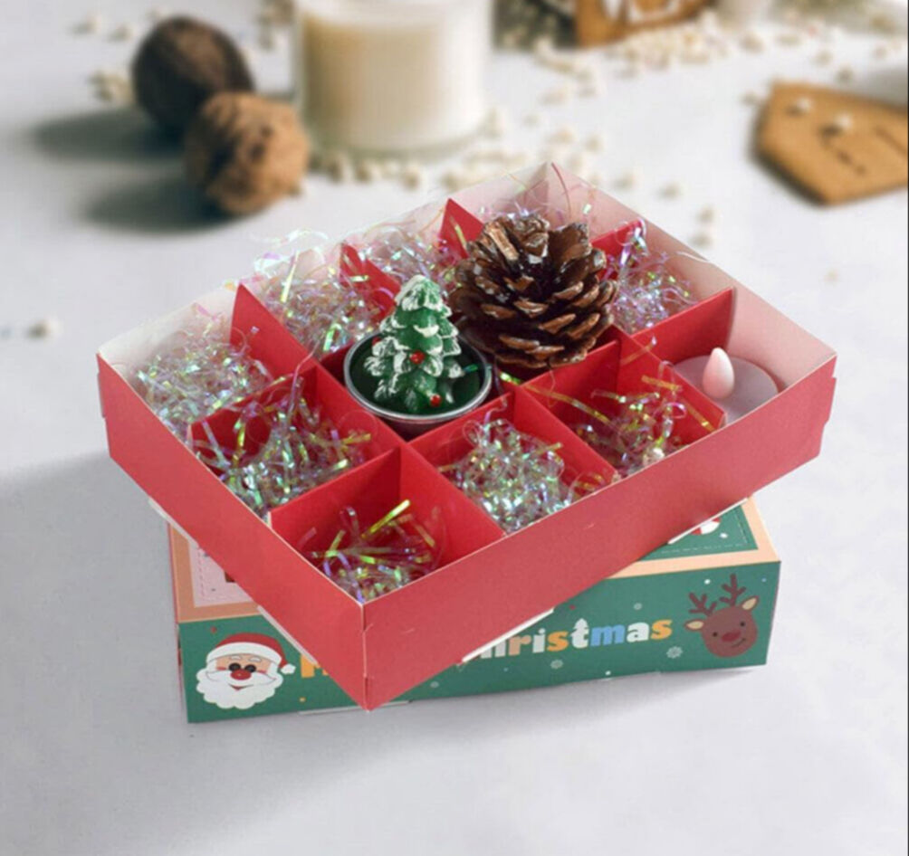 Christmas Advent Calendar Boxes To Fill 12 Empty Advent Calendar For ...
