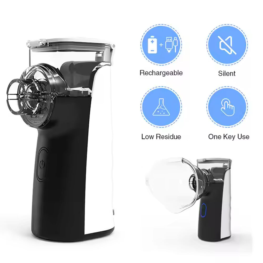 Handheld Medical Ultrasonic Nebulizer Machine Household Atomizer With ...