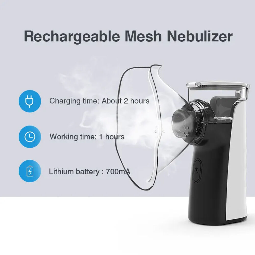 Handheld Medical Ultrasonic Nebulizer Machine Household Atomizer With ...