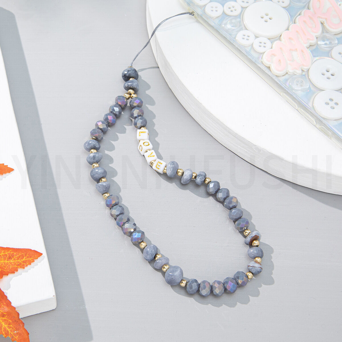 Buy Wholesale China New Creative Love Crystal Mobile Phone Chain ...