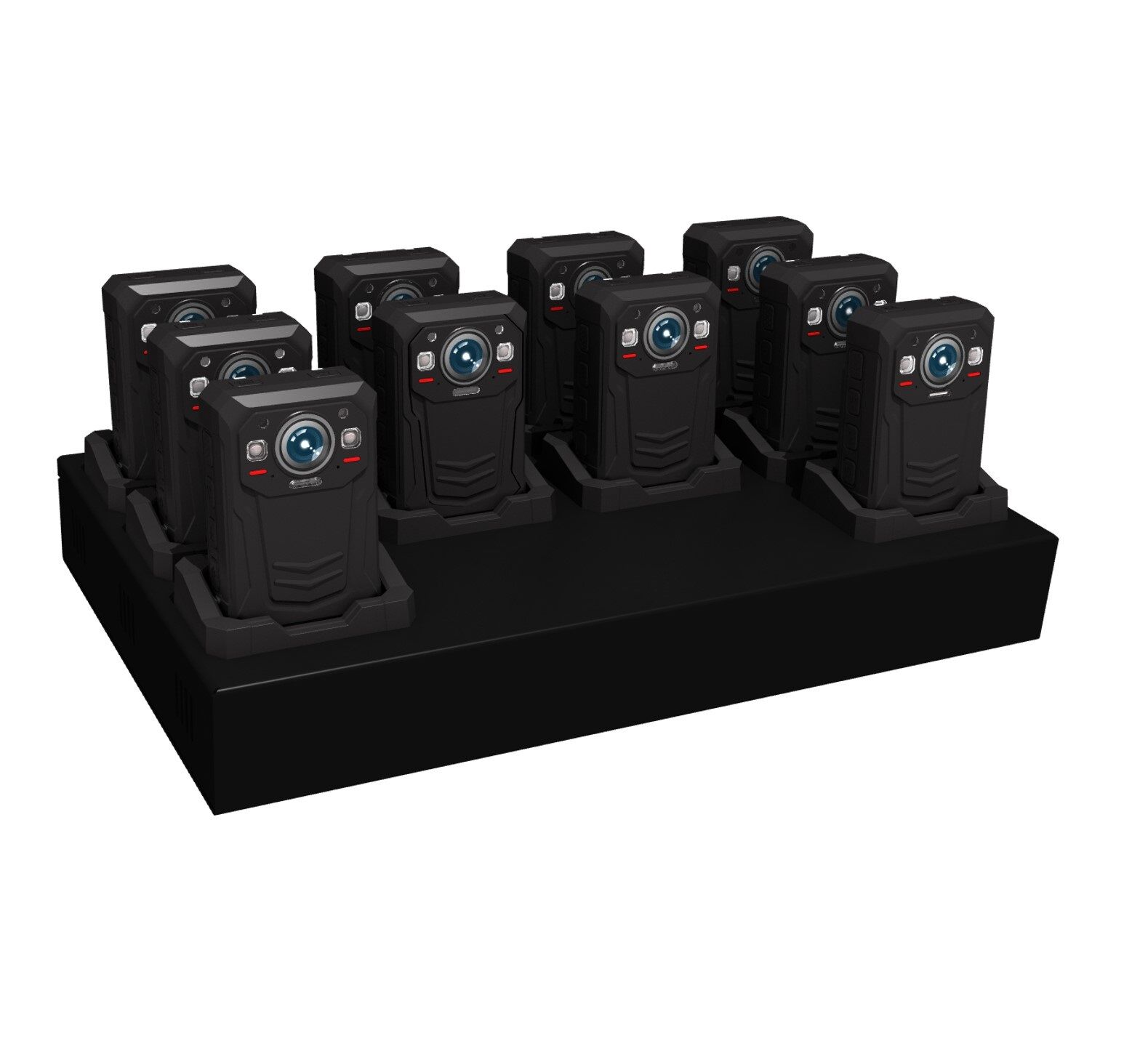 10port Network Docking Station Charging And Uploading Data From Body ...