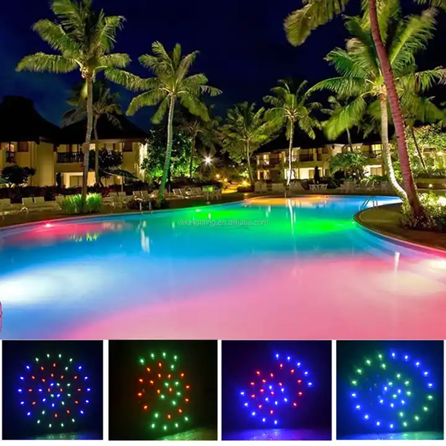 Factory 12v 120v 35w Rgb Led Swimming Pool Bulb E27 E26 Waterproof Ip68 Underwater Landscape ...