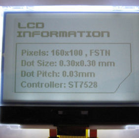 Odm Cog Lcd Module With 128*33 High Contrast Fstn Mode Use On Consumer ...