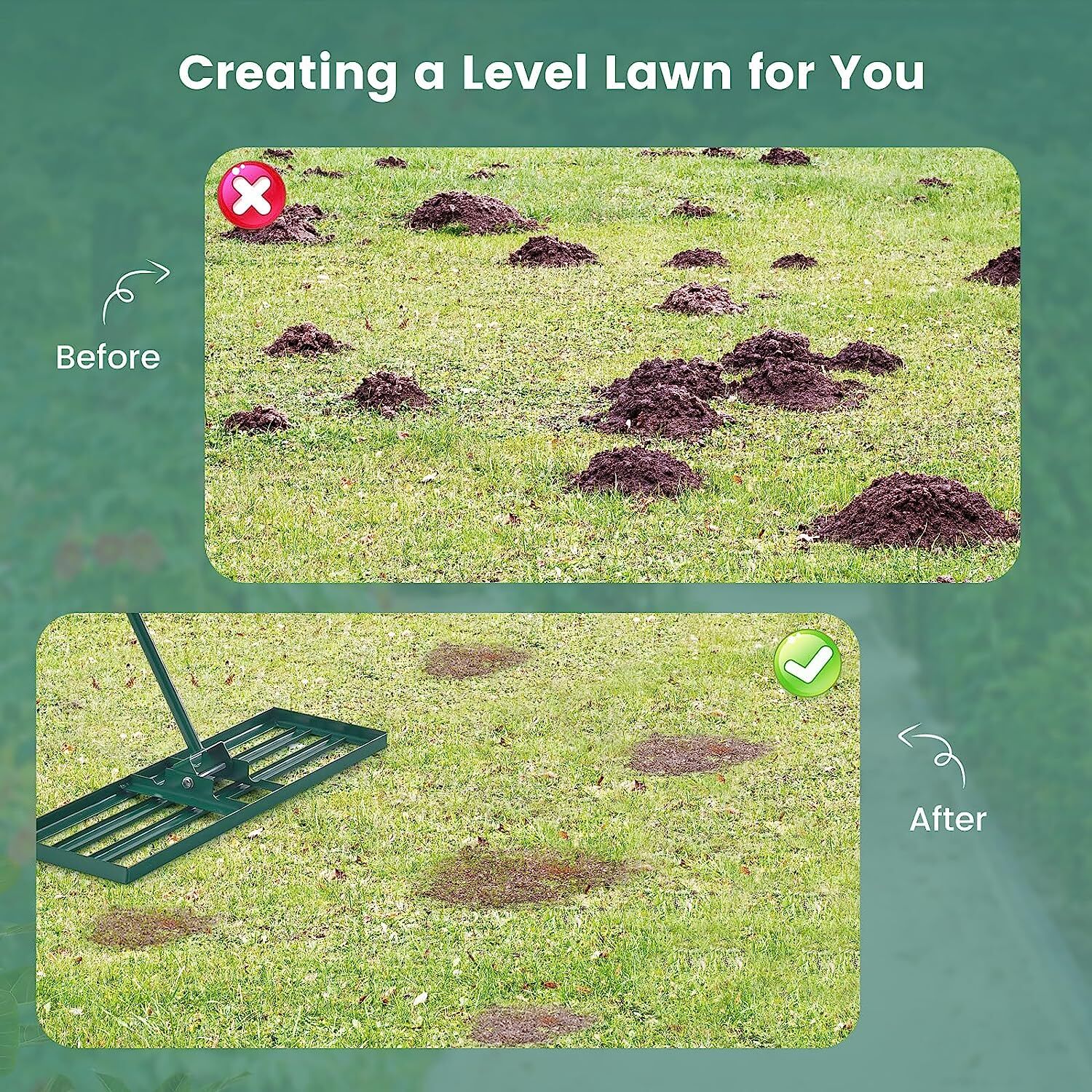 Customization Design S.steel Golf Patio, Lawn & Garden Extra Long ...