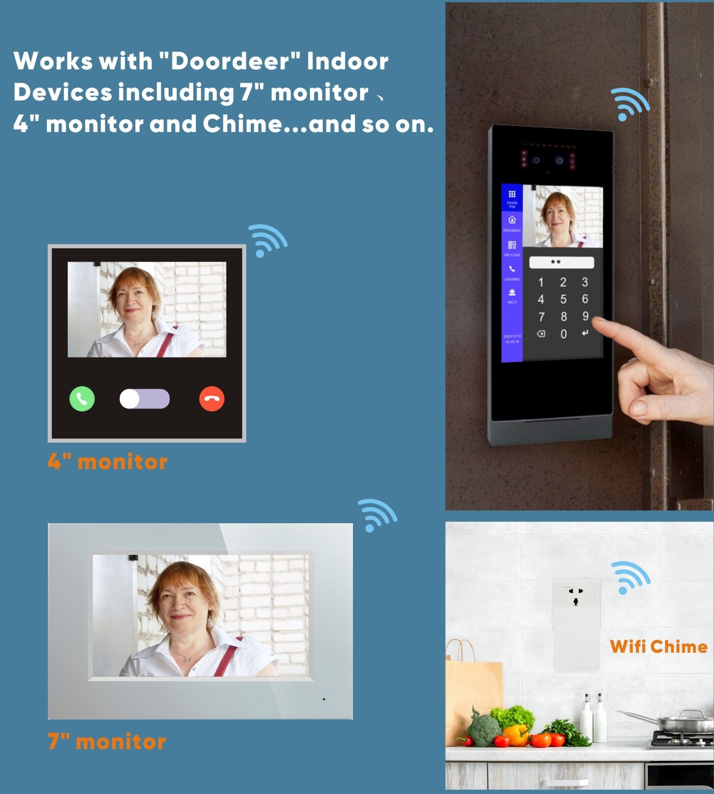 Buy Wholesale China Facial Recognition & Doorbell System Facial ...