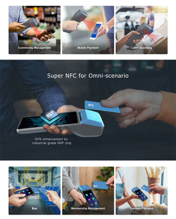 Buy Wholesale China Nfc Ticket Vending Machine Octa-core Handheld Pos ...