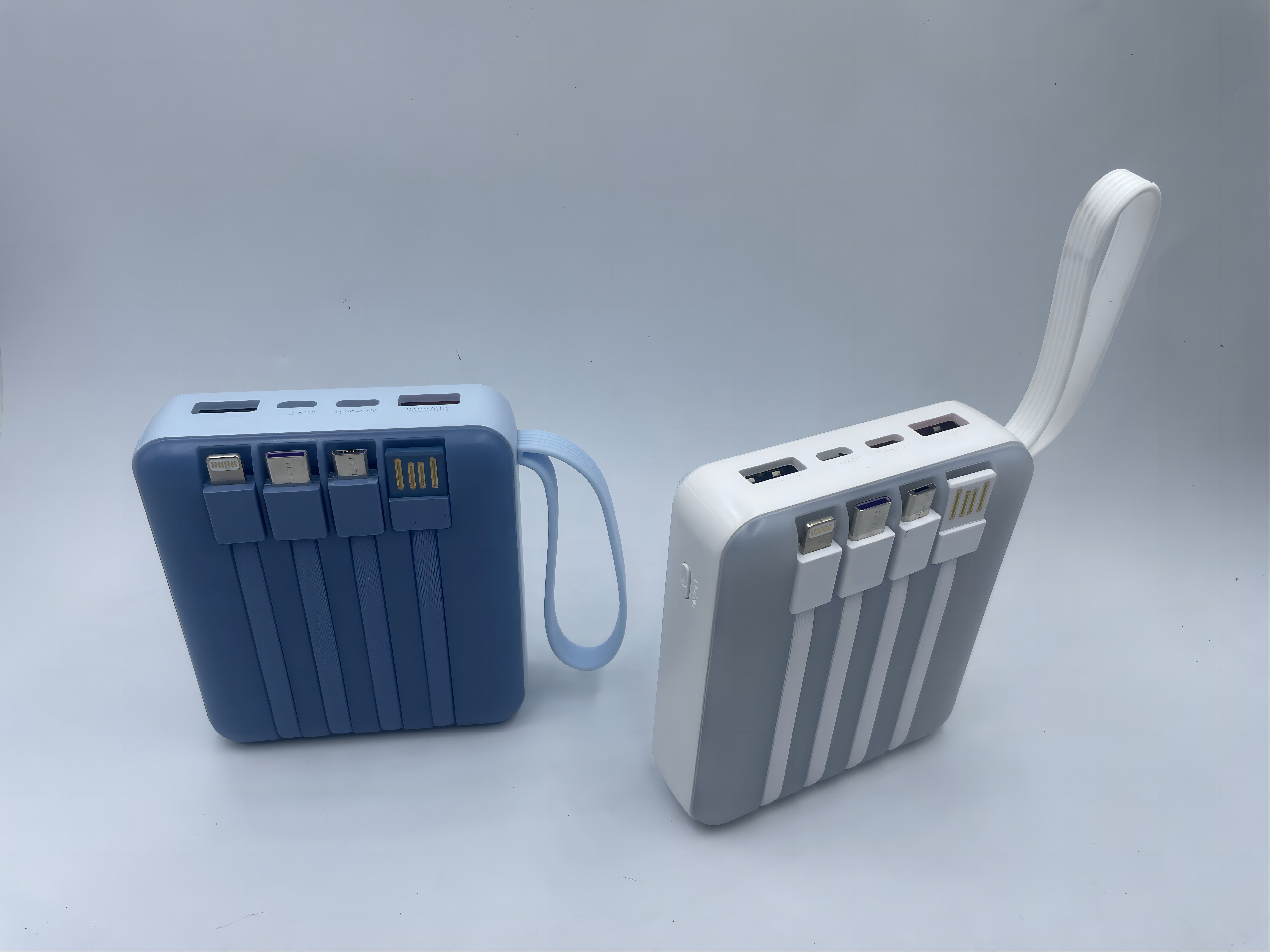 Wholesale Portable 10000mah Fast Charging 22.5w 4 Cables Build In Dual ...