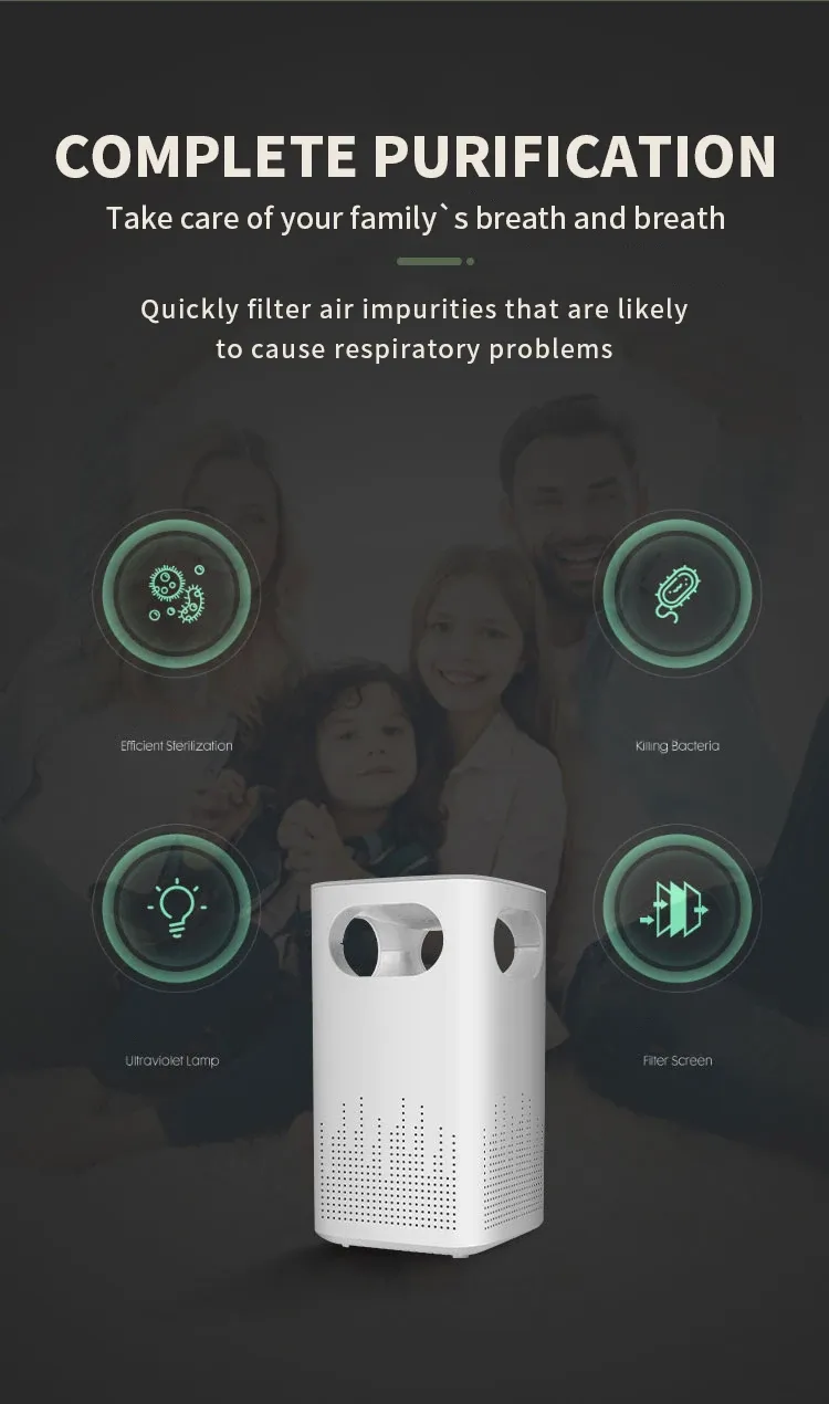 Buy Wholesale China 360 Degree Round Shape Portable Mini Hepa Filter ...