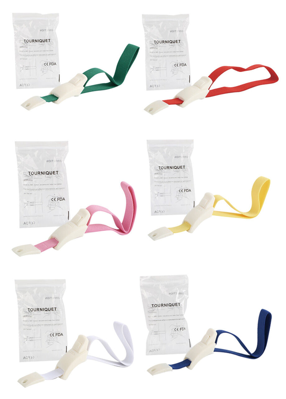 Disposable Medical Tourniquet For First Aid Blood Collection Consumable ...