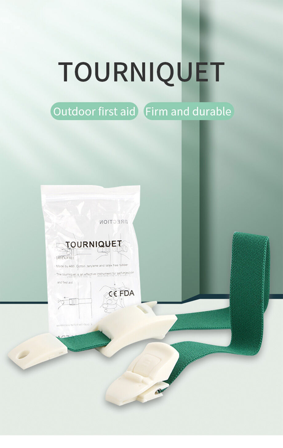 Disposable Medical Tourniquet For First Aid Blood Collection Consumable ...