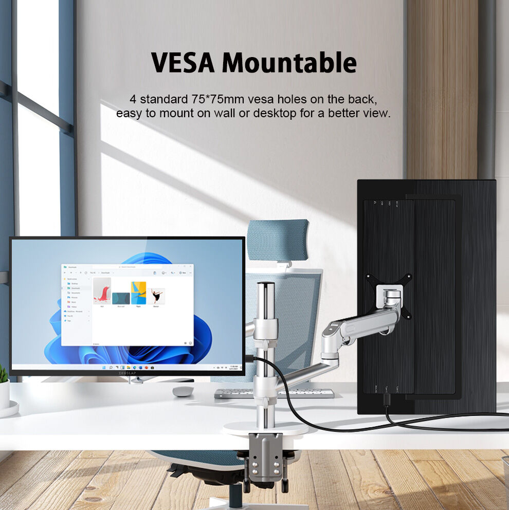 Zeuslap 18.5" 1080p Ips Portable Display Touch Screen Lcd Monitor With ...