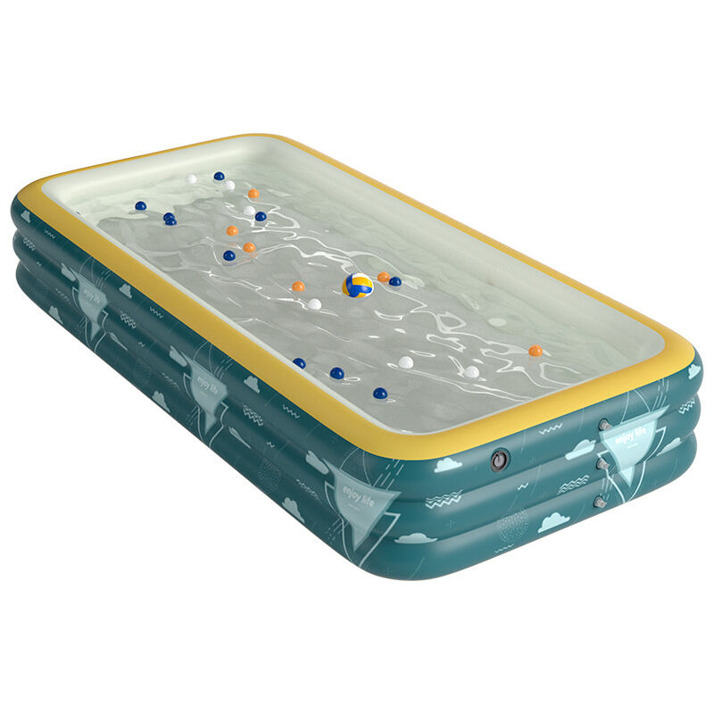 Surprise Price Family Lounging Sturdy Safe Inflatable Blow Up Swimming ...