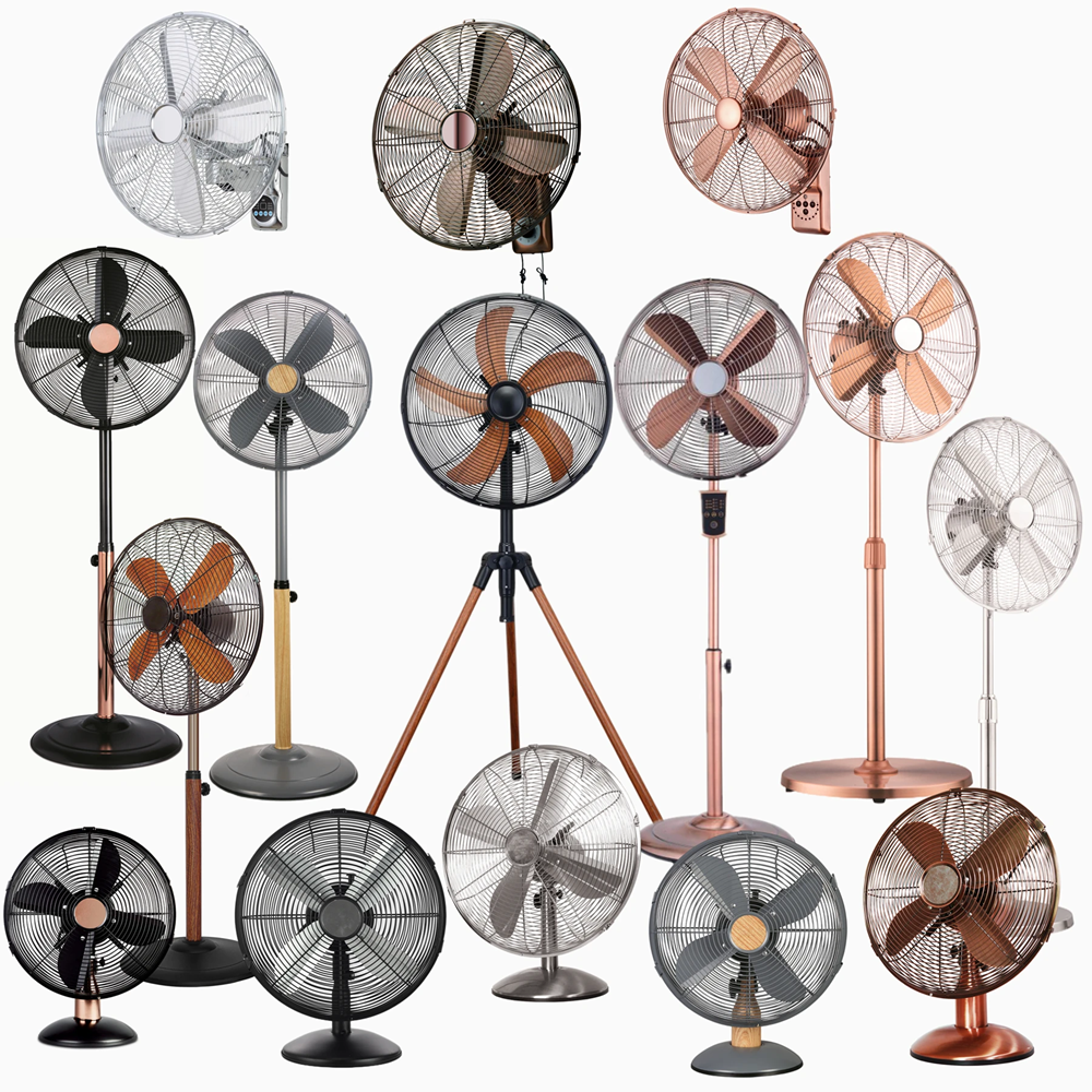 16 Inch Desk Fan 3 Speeds Office Use Table Fans With 90 Degrees ...