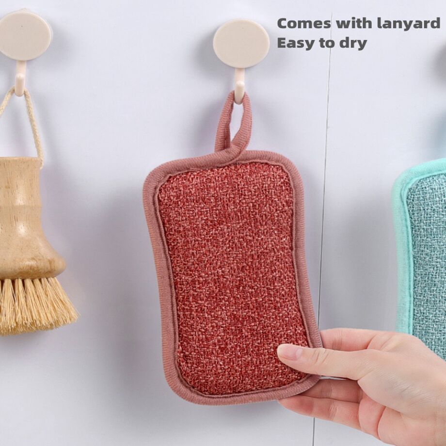 Bulk Buy China Wholesale Bamboo Fibre Sponge Wipe Non-stick Household ...