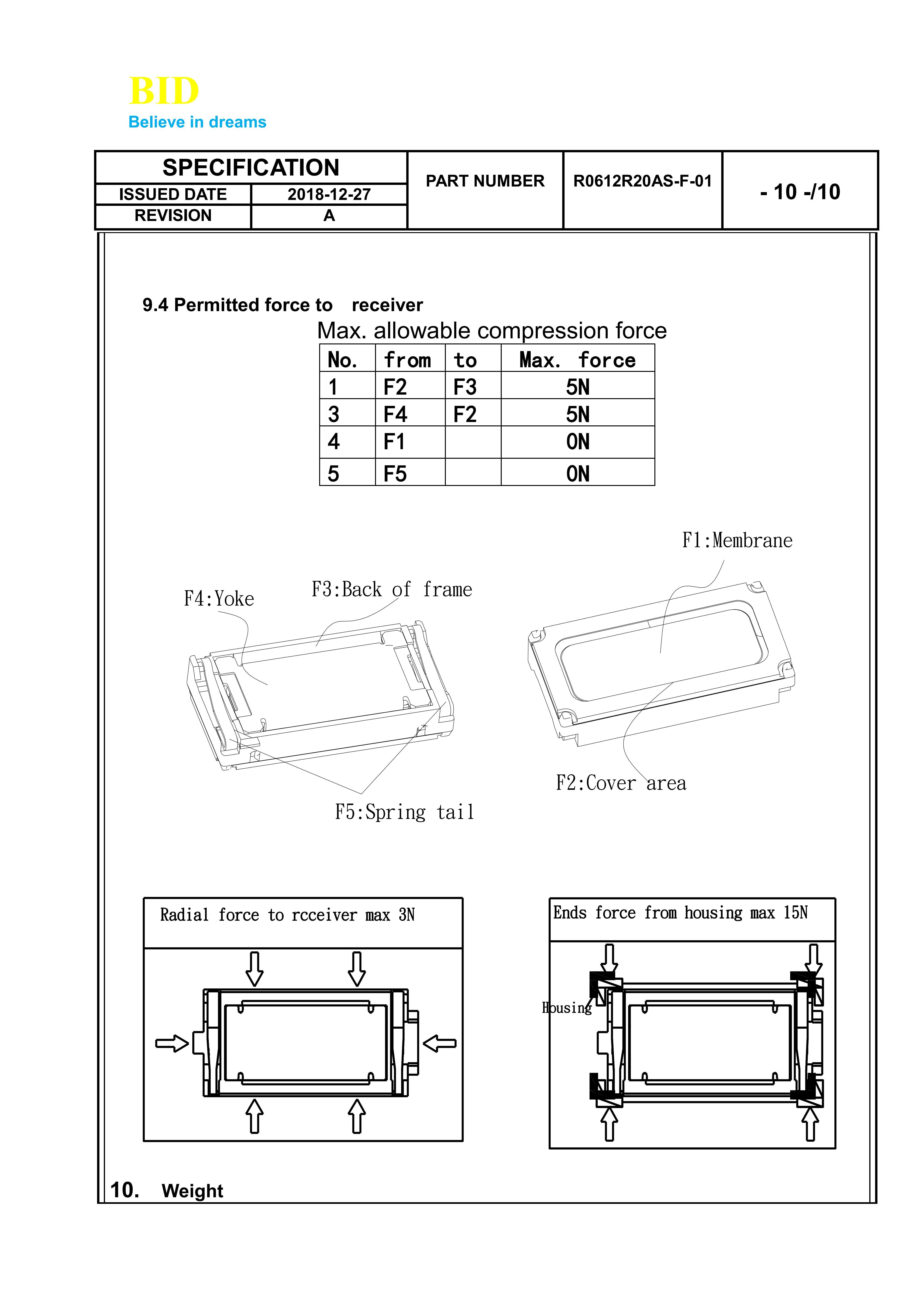 Wholesale Bid 6*18*mm*h2.0 8ohm Micro Speaker For Smart Watch, Receiver ...