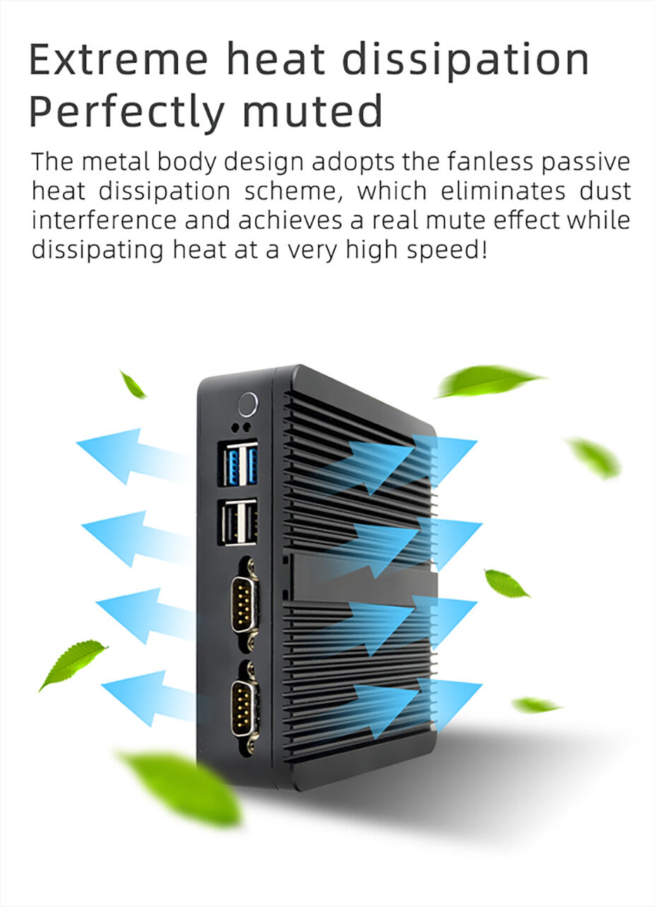 Buy Wholesale China Fanless Portable Industrial Pc Dual Lan Gigabit ...