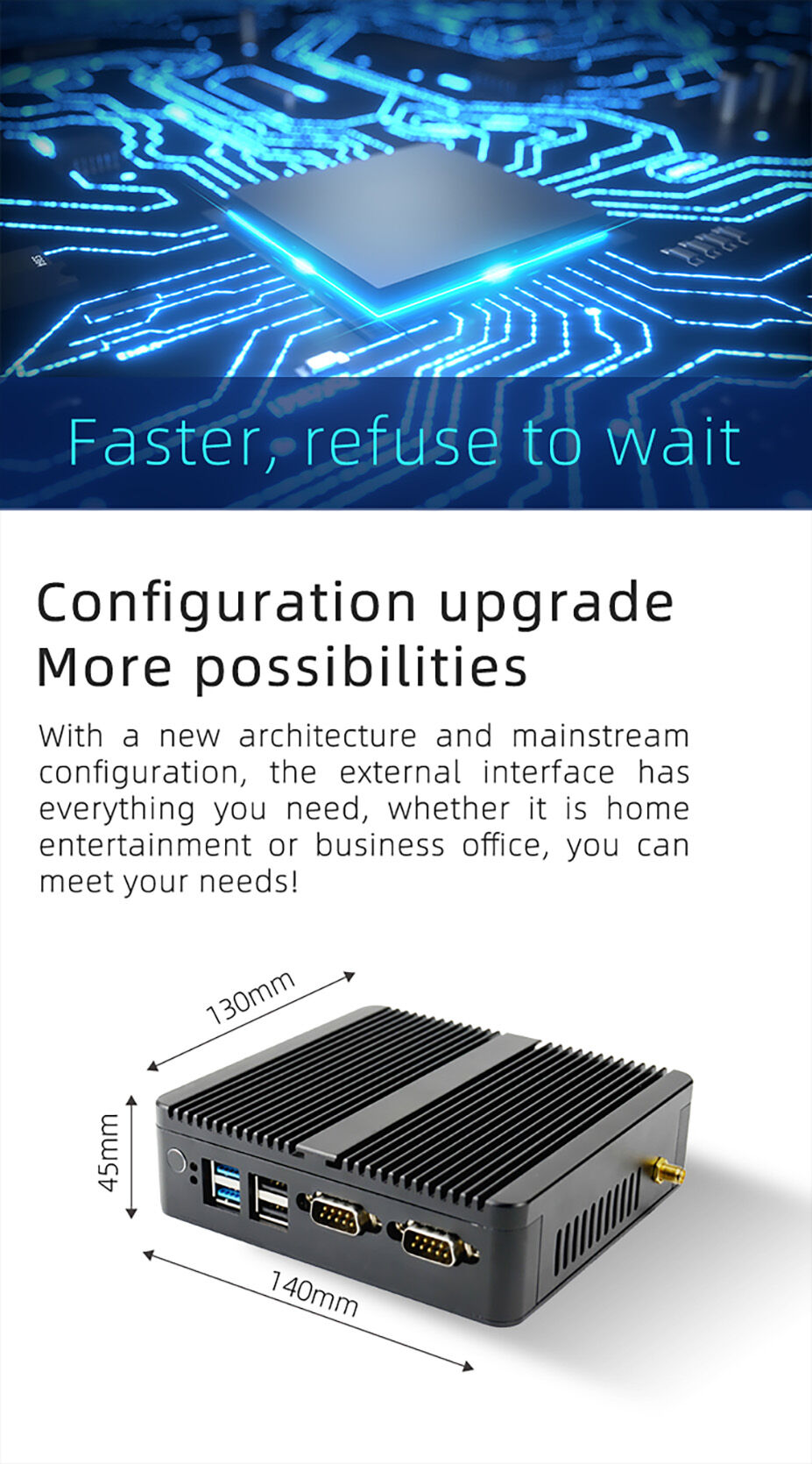 Buy Wholesale China Fanless Portable Industrial Pc Dual Lan Gigabit ...