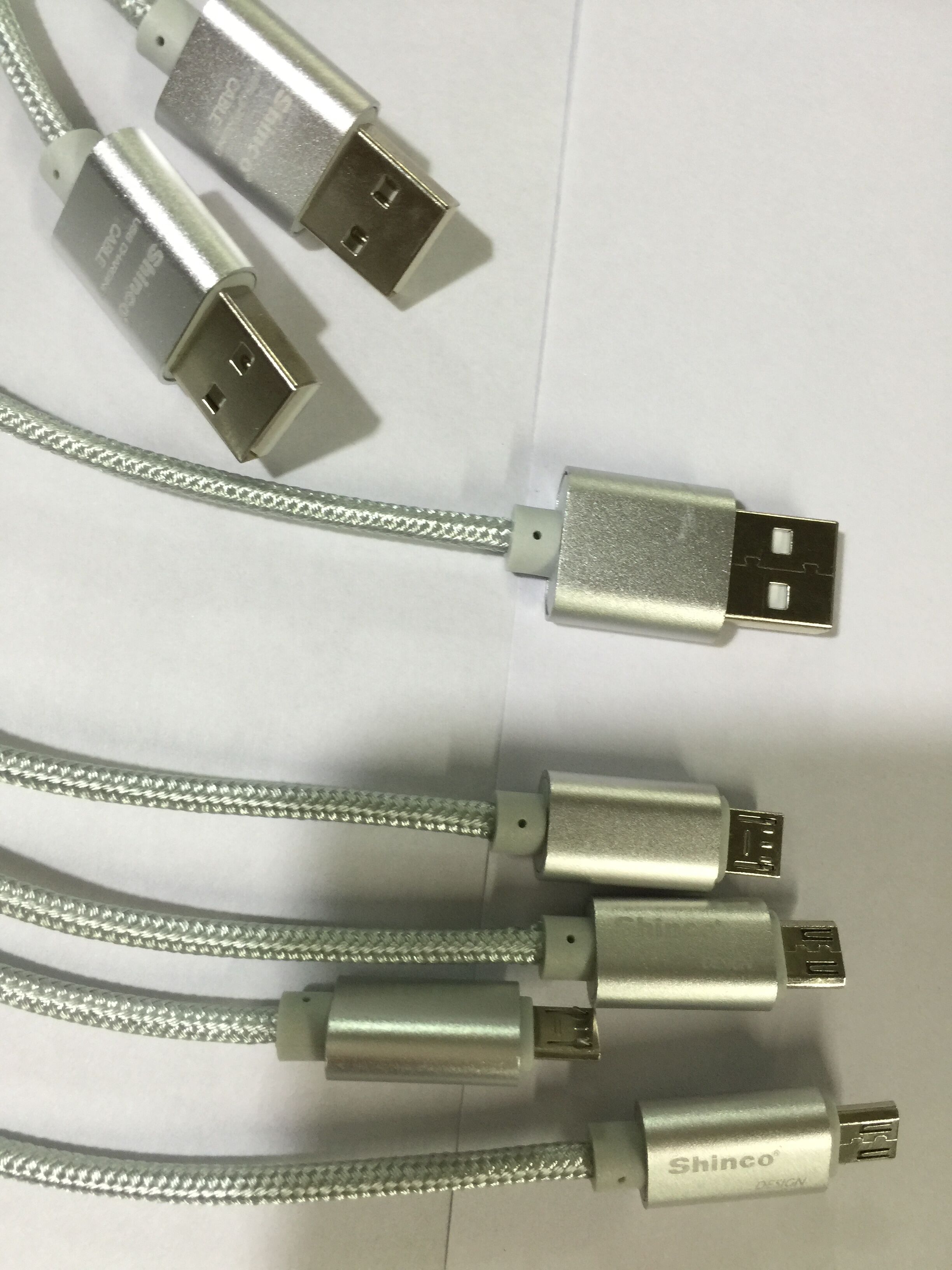 Buy Wholesale China Micro Usb Cable, Nylon Mesh Aluminum Shells For ...