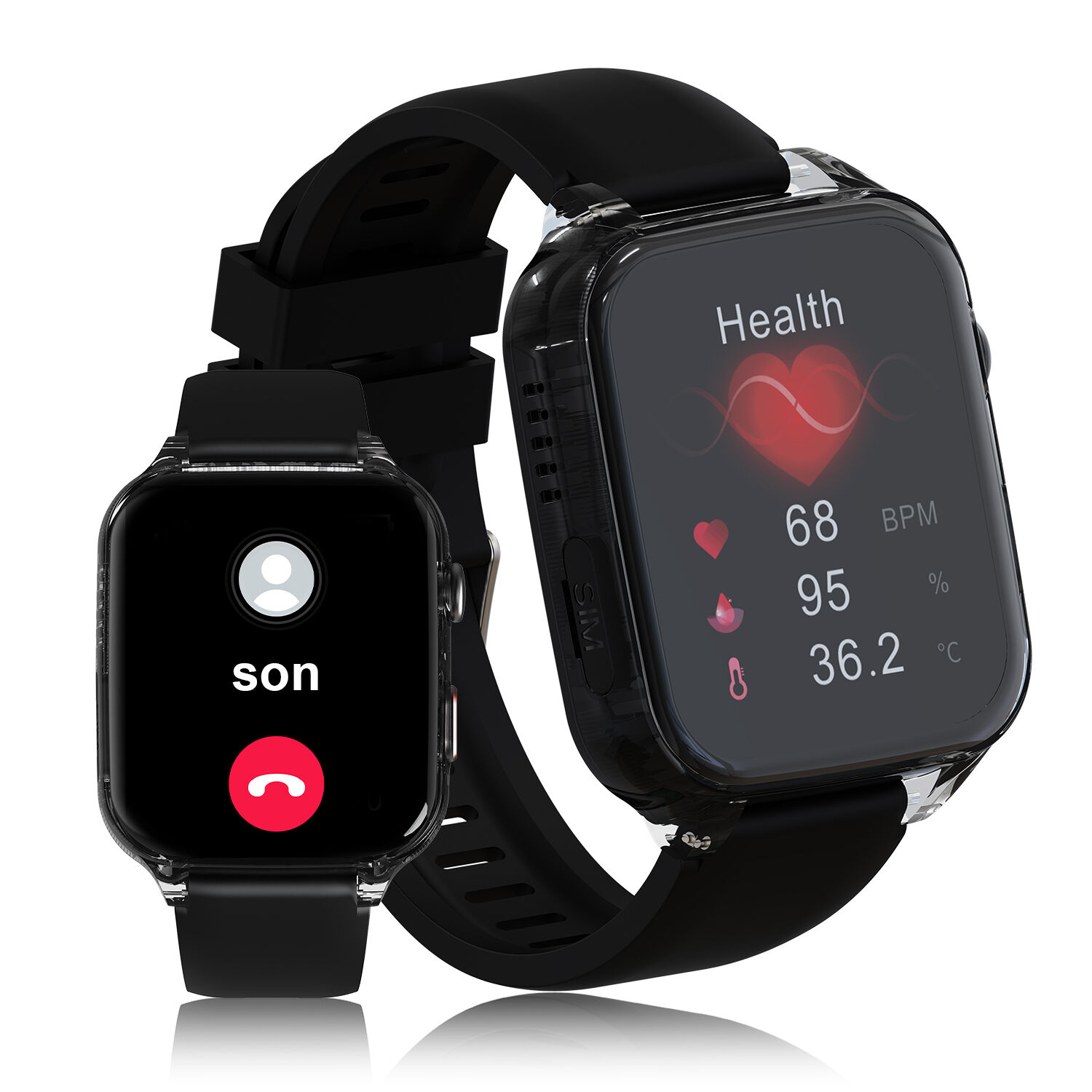 Bulk Buy China Wholesale Vl13 Sos Call Smart Watch For Elderly People ...