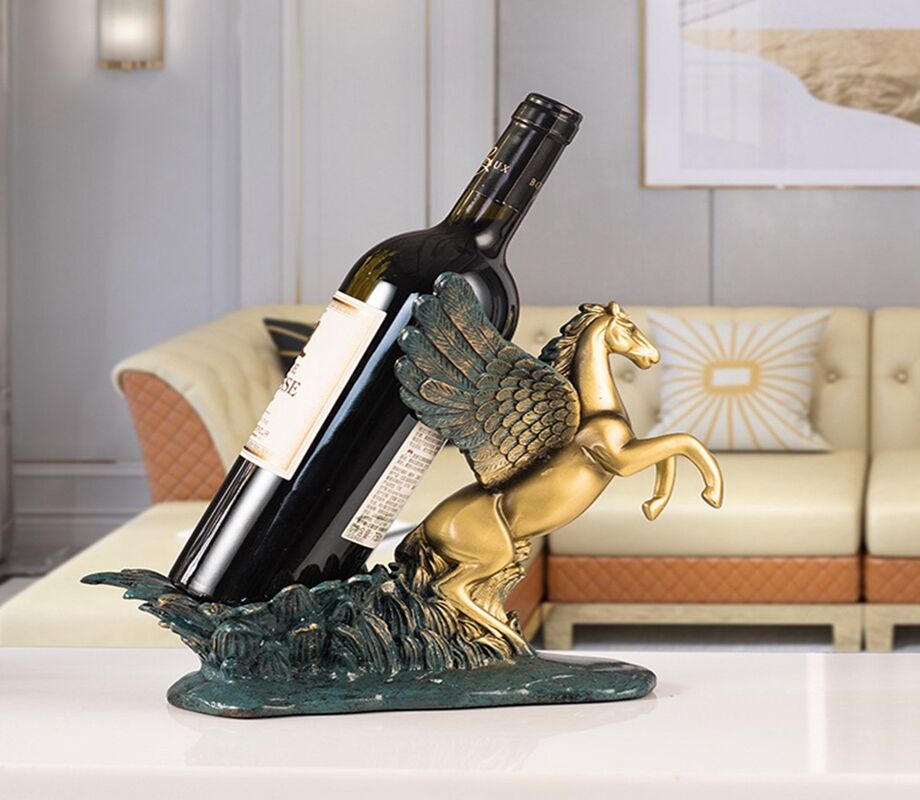 Light Luxury Red Wine Rack Ornament Wine Shelf Decoration European -style Cabinet Desktop Wine ...