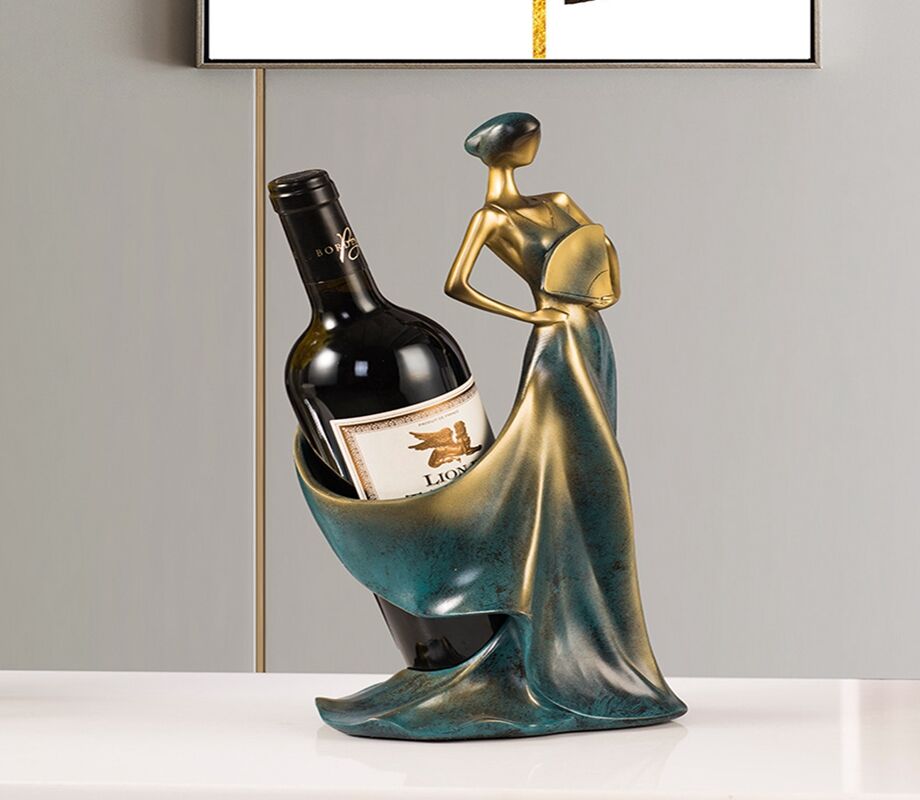 Light Luxury Red Wine Rack Ornament Wine Shelf Decoration European ...