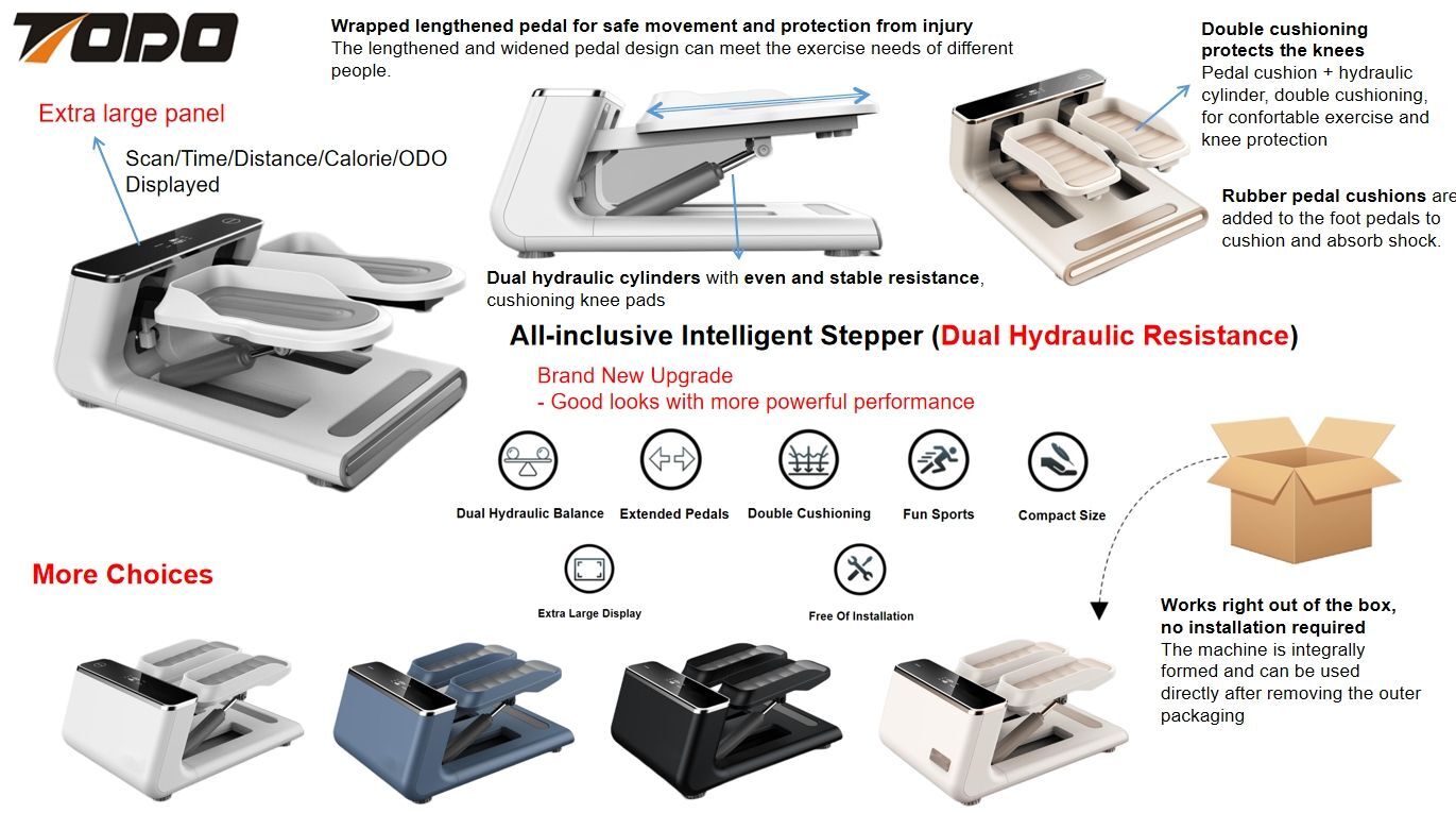 Wholesale Home Exercise Mini Portable Stepper Machine Fitness Machine ...