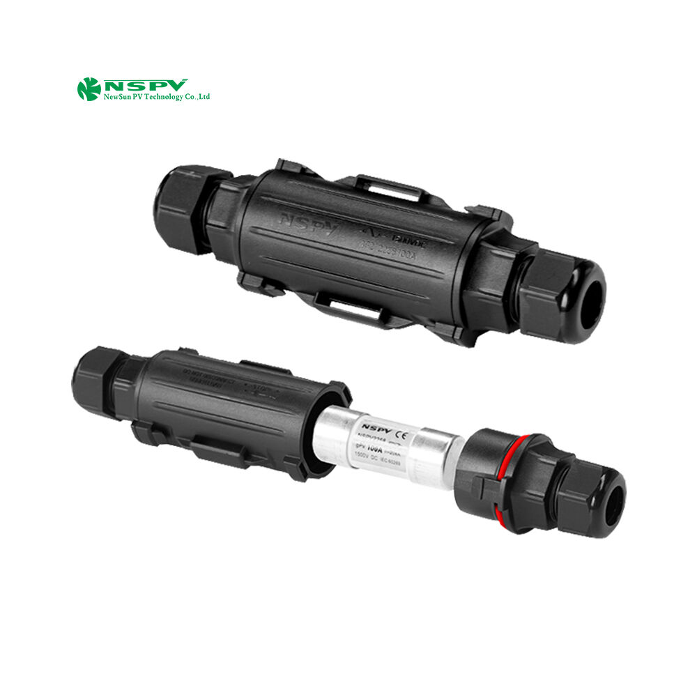 New Arrivals High Current Solar Fuse Connector Max.100a Fuse Holder For ...