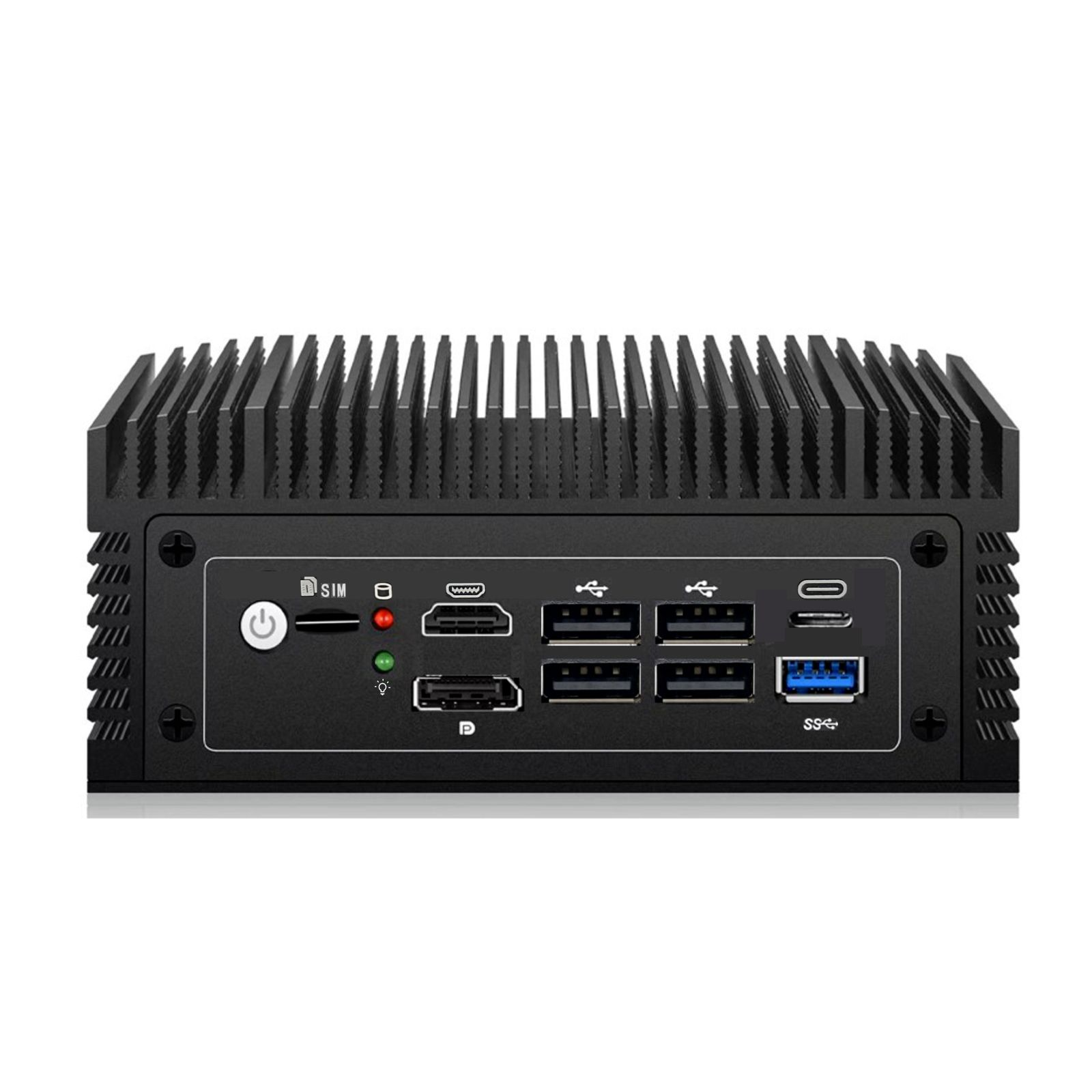 N100 Poe ++ Industrial Pc Micro Firewall Appliance,4x2.5g Lan Network ...