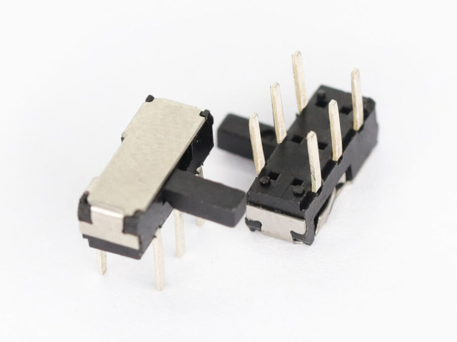 Slide Switch 6 Pin Dip Right Angle Toggle Switch 2 Position Height ...