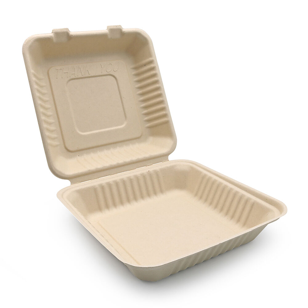 Bulk Buy China Wholesale 9-inch 1-compartment,compostable Clamshell ...